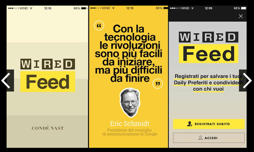 Wired Italia lancia Wired Feed, la app che offre il meglio del magazine ...