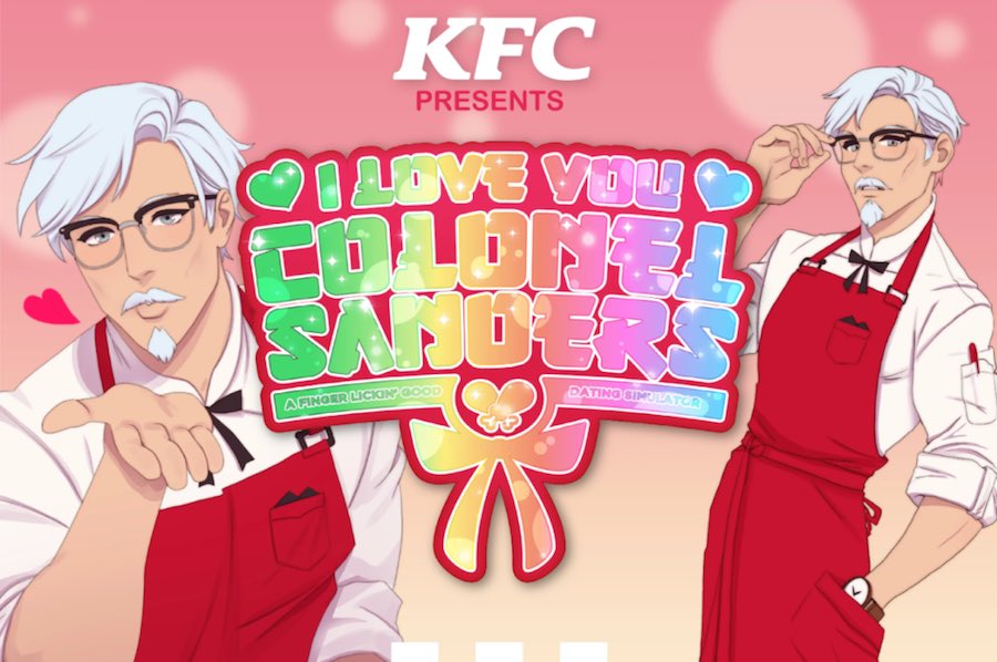 KFC lancia il dating simulator 'I Love You, Colonel Sanders!'